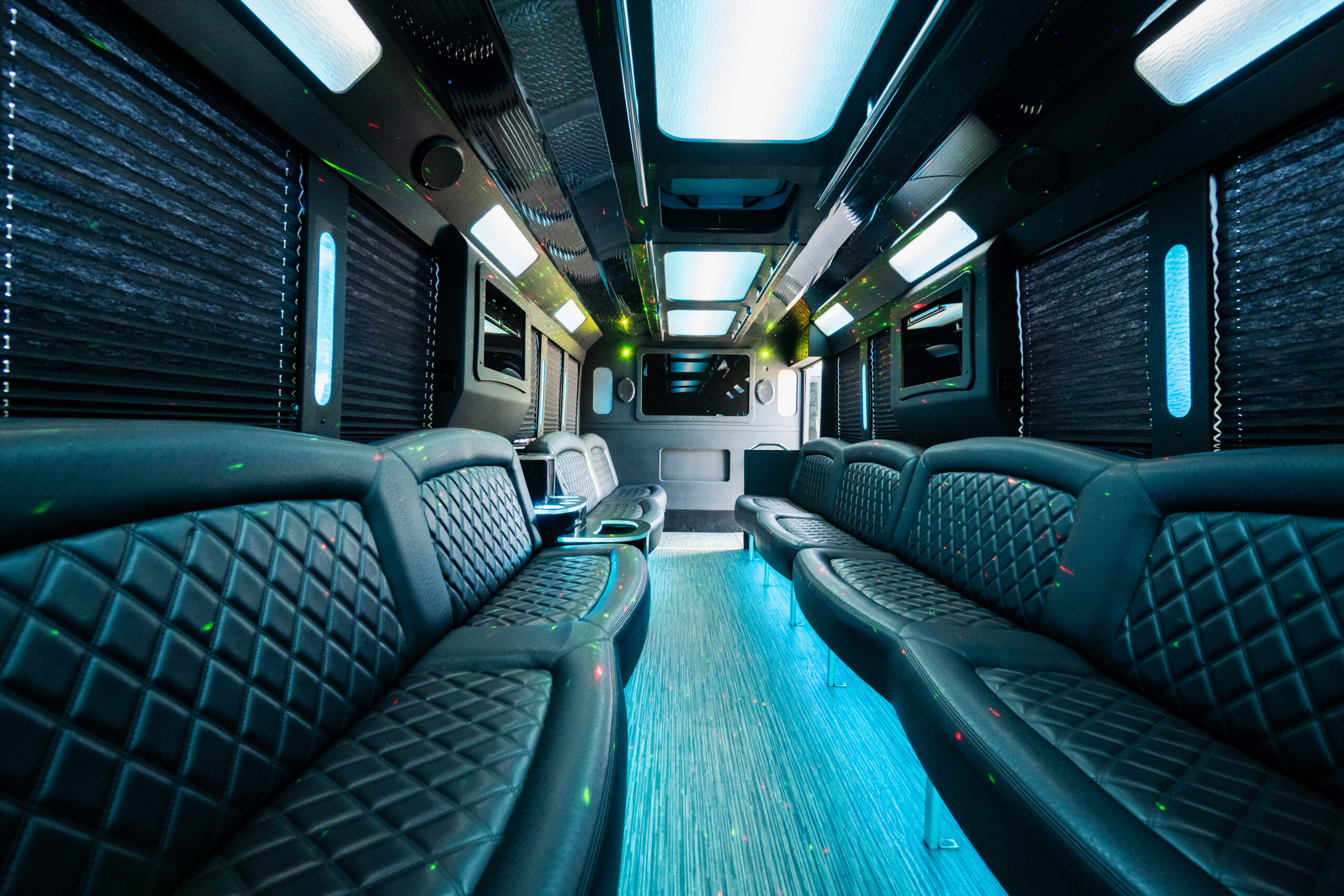 Luxury Party Bus Rental | VIP Group Celebration on Wheels